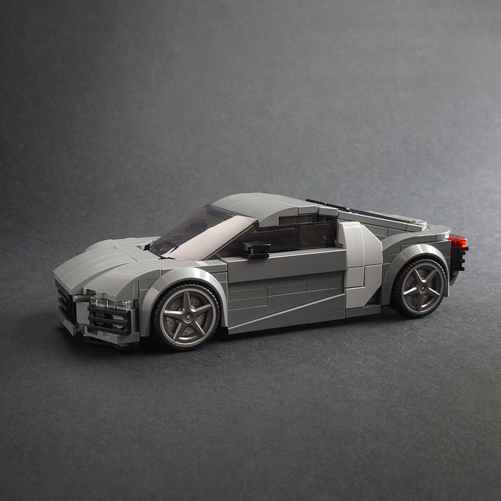 001 Audi R8 - Instructions Only – JE Brickworks